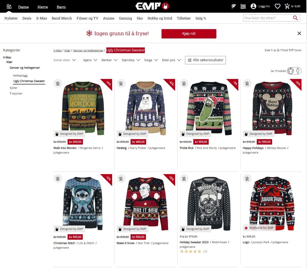 EMP Shop - eButikker.no